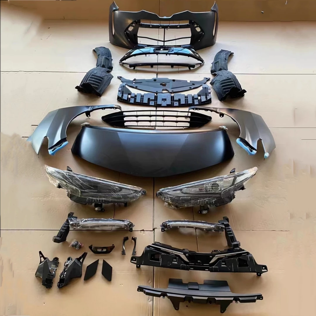body-kit-front-rear-bumper-headlight-assembly-for-Toyota-Previa-ACR50 ...