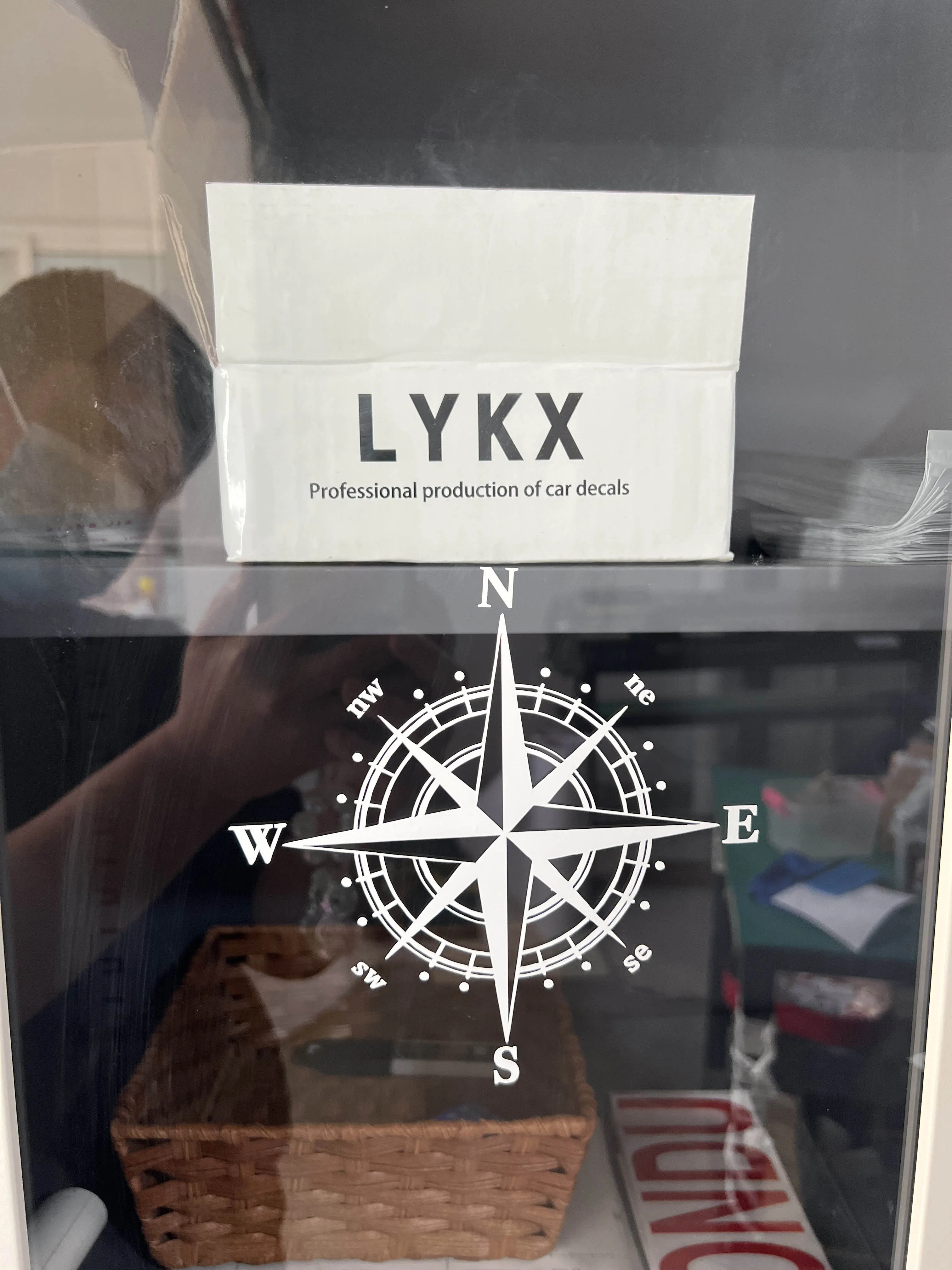 LYKX-Car-Sticker-Art-Design-NSWE-Compass-Guide-Automobiles-Motorcycles ...
