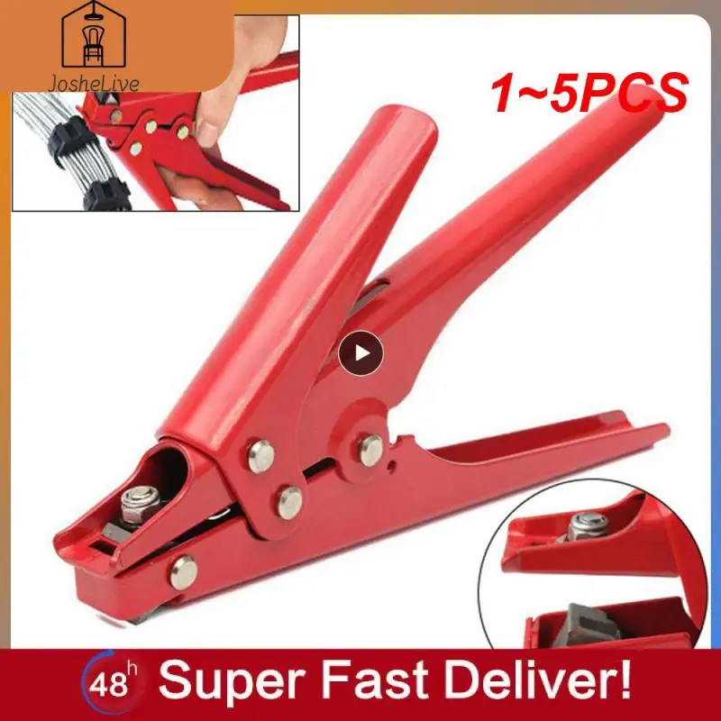 1-5PCS-Automatic-Tension-Nylon-Zip-Cable-Tie-Pliers-Fastening-High ...