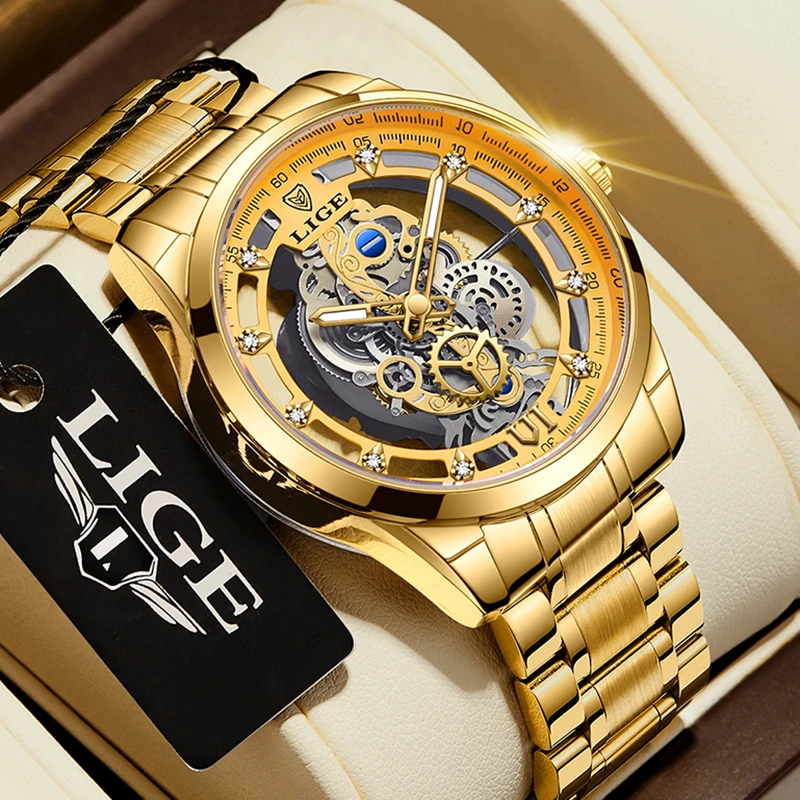 LIGE-New-Skeleton-Design-Watch-Men-Top-Brand-Luxury-Business-Quartz-Men ...
