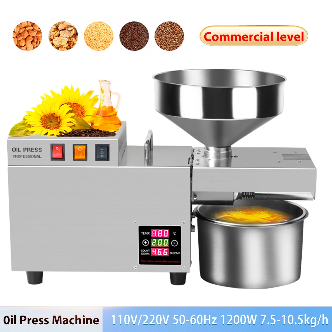 S9S-Oil-Press-Stainless-Steel-Automatic-Cold-Press-Oil-Press-Peanut ...