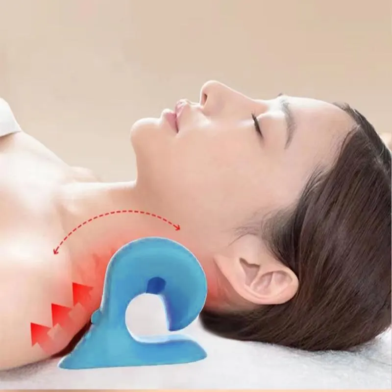 Cervical Spine Massage Pillow U Shaped Pillow Gravity Shiatsu Cervical ...
