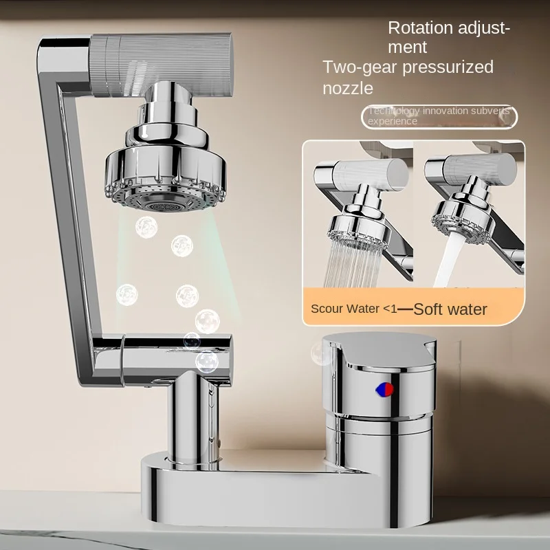 Bathroom-Sink-Faucet-Basin-Adjustable-Heat-And-Cool-1080-Rotatable ...