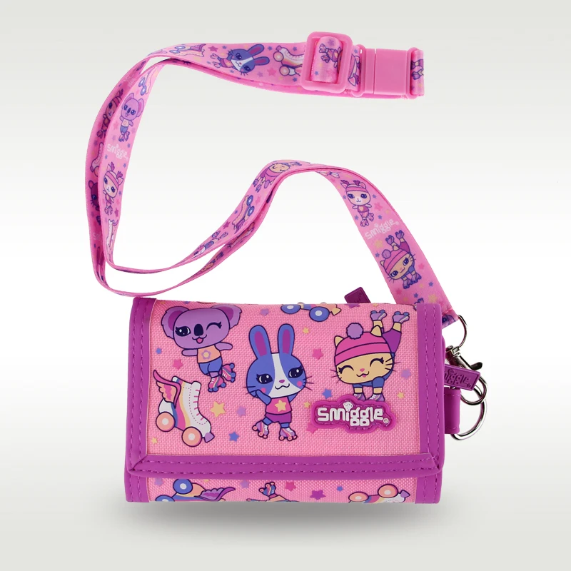 Australia-Smiggle-Original-Kids-Wallet-Girl-Purple-Rabbit-Clutch-Wallet ...