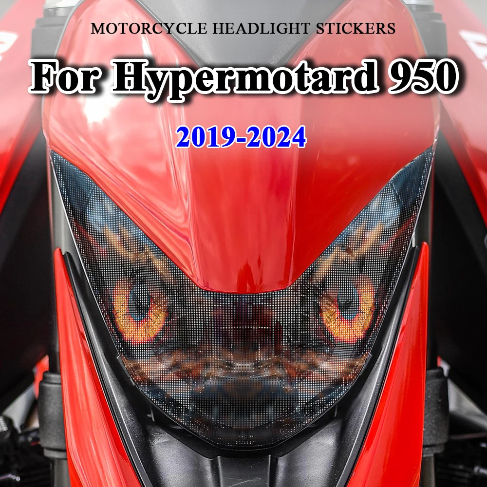Waterproof Headlight Stickers Accessories For Ducati Hypermotard 950 ...