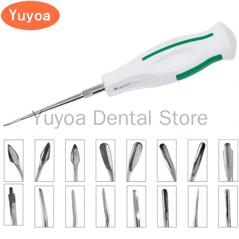 Elevadores Dentales 5 Pcs Dental Luxating Elevators Set Extraction Oral ...