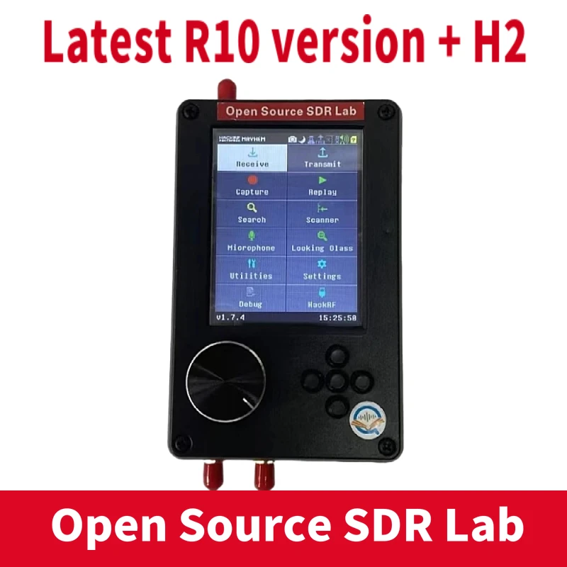 HackRF-bir-R10-Portapack-H2-1MHz-Mayhem-2-0-1-Firmware-ile-6GHz-SDR ...