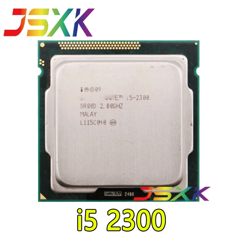 Processador de CPU usado para intel core i5 2300, 2.80ghz, 6mb, soquete ...