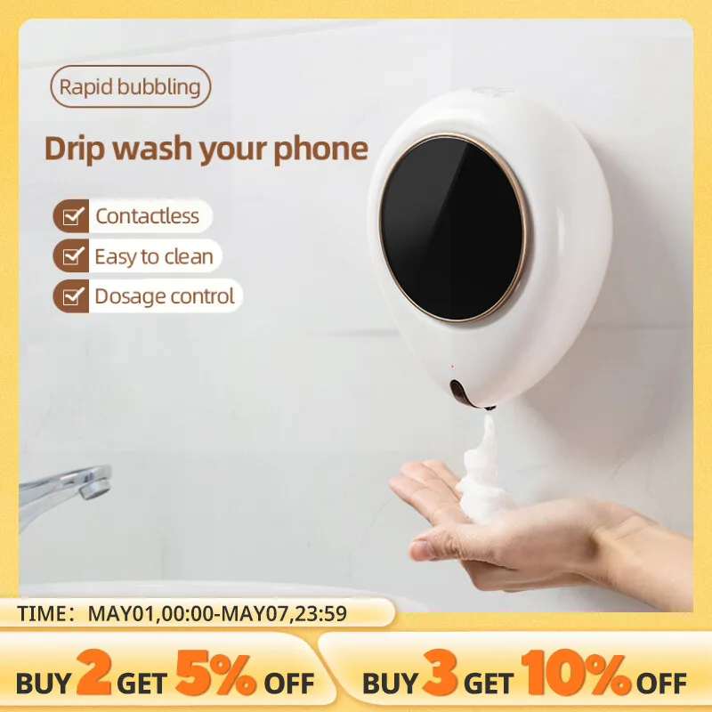 Intelligent-Induction-Soap-Dispenser-Contactless-Wall-Mounted-Automatic ...