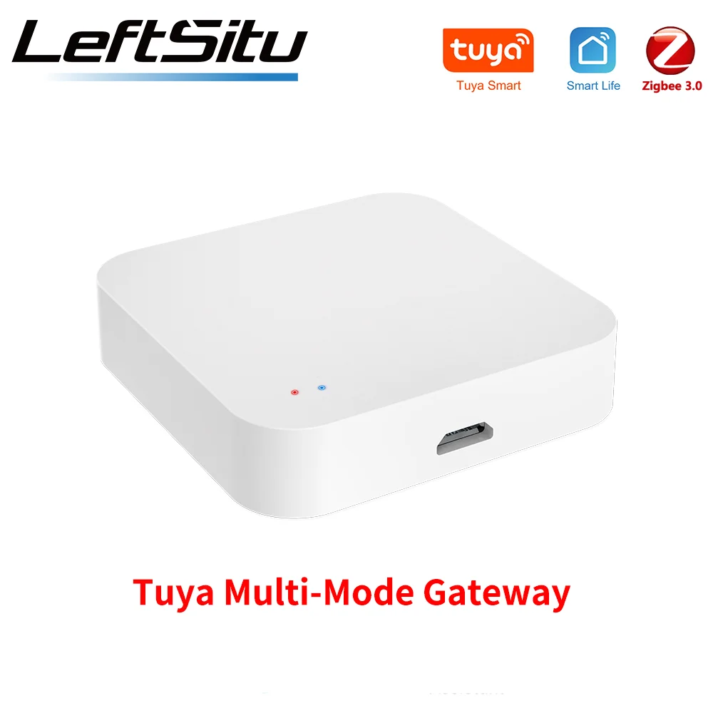 Tuya Zigbee Hub Smart Gateway Wi-Fi Bluetooth Mesh Muti-Mode Wireless ...