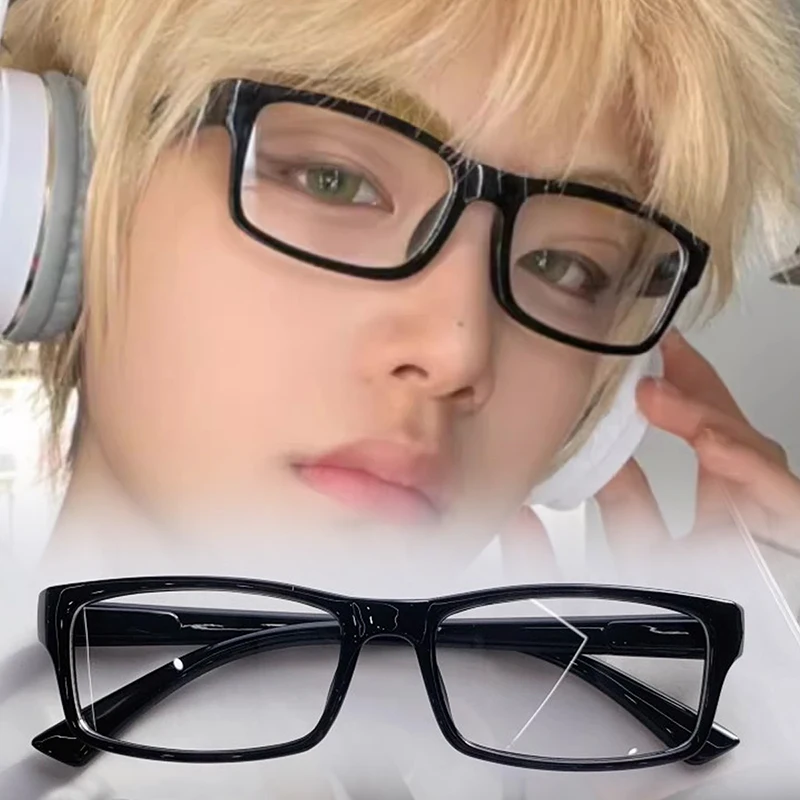 Japanese-Korean-Small-Square-Frame-Glasses-Women-Retro-Harajuku ...