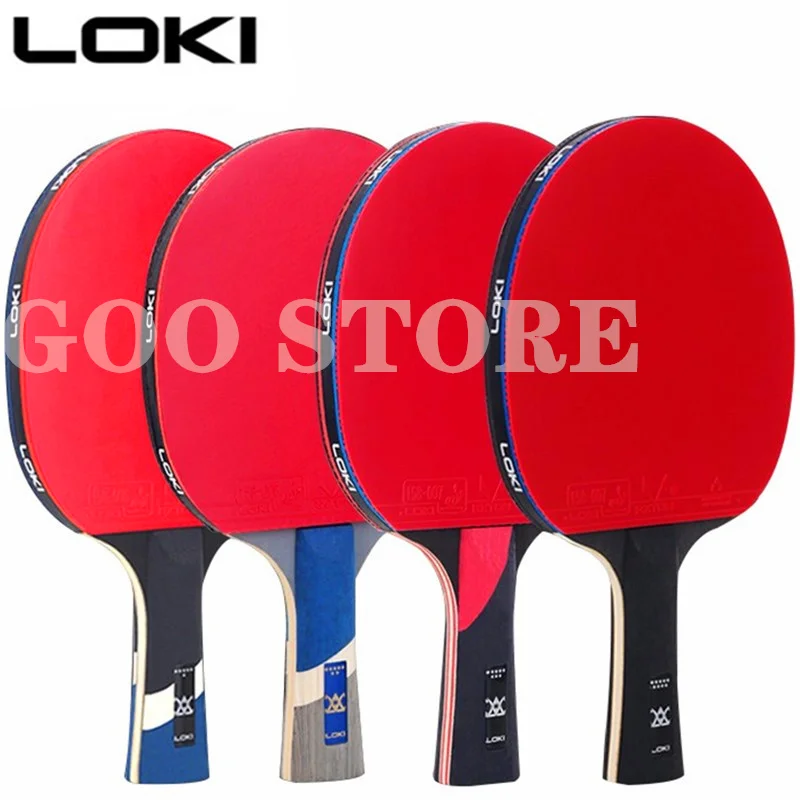 LOKI 9 Star 8/7/6 Star Table Tennis Racket Carbon Blade High Sticky ...