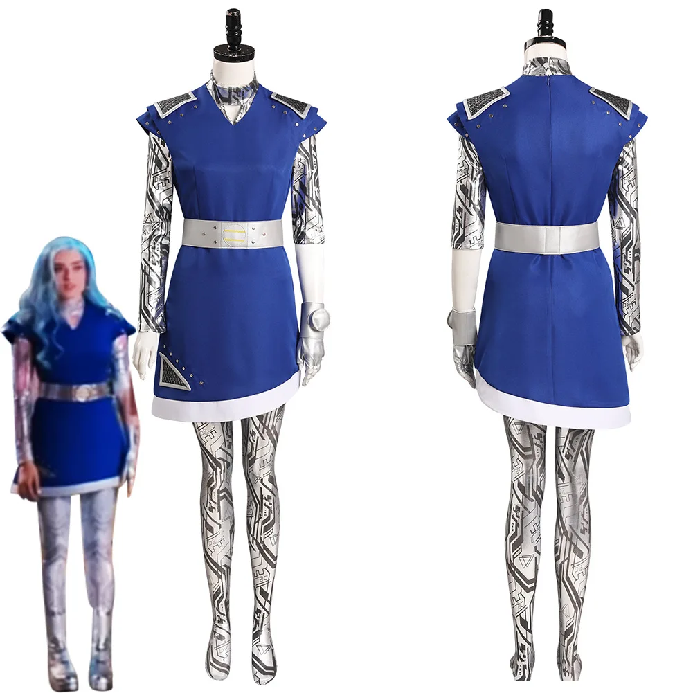 Zombies-3-Addison-Alien-Cosplay-Costume-Top-Skirt-Outfits-Halloween ...