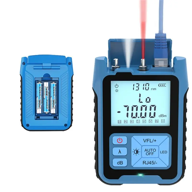HJ-Network Cable Test Tool Mini Optical Power Meter 20Mw VFL Visual ...