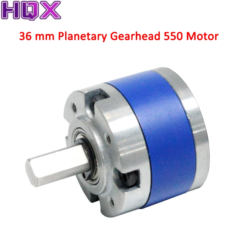 36MM-Planetary-Reducer-Gearbox-FOR-550-Motor-CAR-AIR-Model-Robot-Torque ...