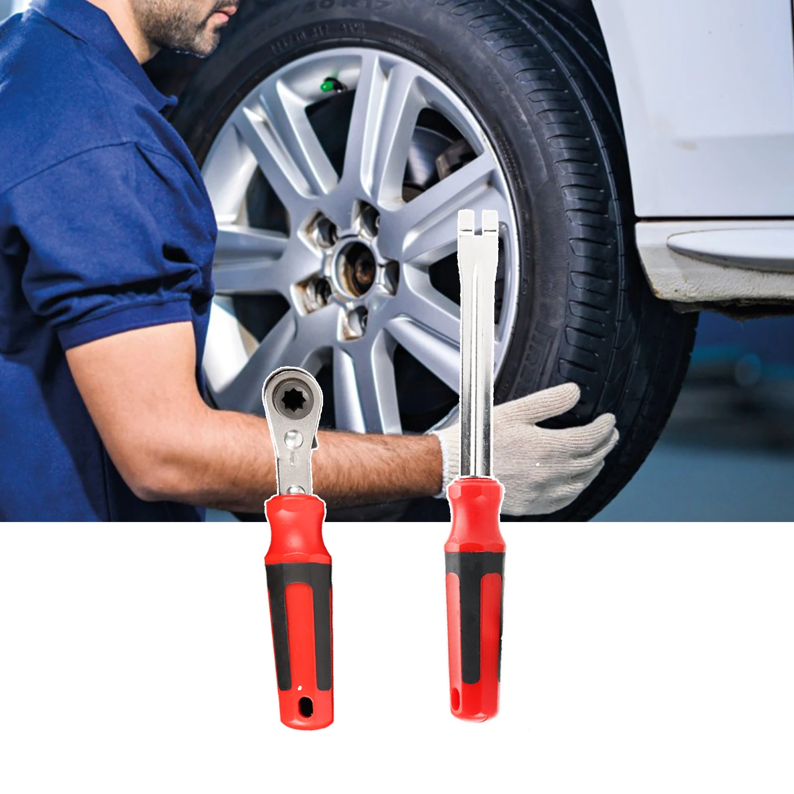 2-Pcs-Automatic-Slack-Adjuster-Fork-End-Release-Tool-5-16-Double-Square ...