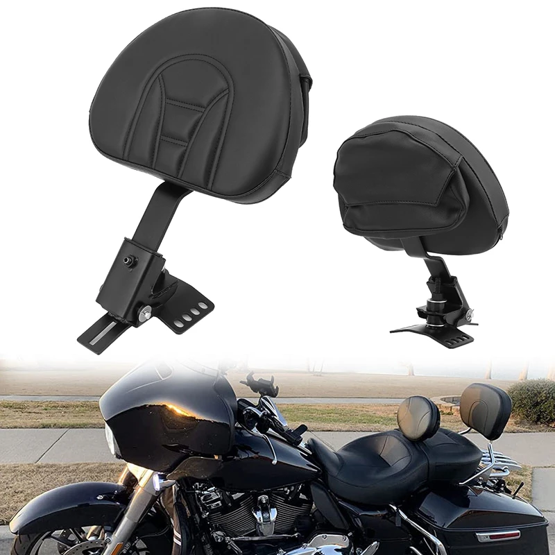 Motorcycle-Adjustable-Plug-in-Driver-Backrest-Rider-Backrest-For-Harley ...