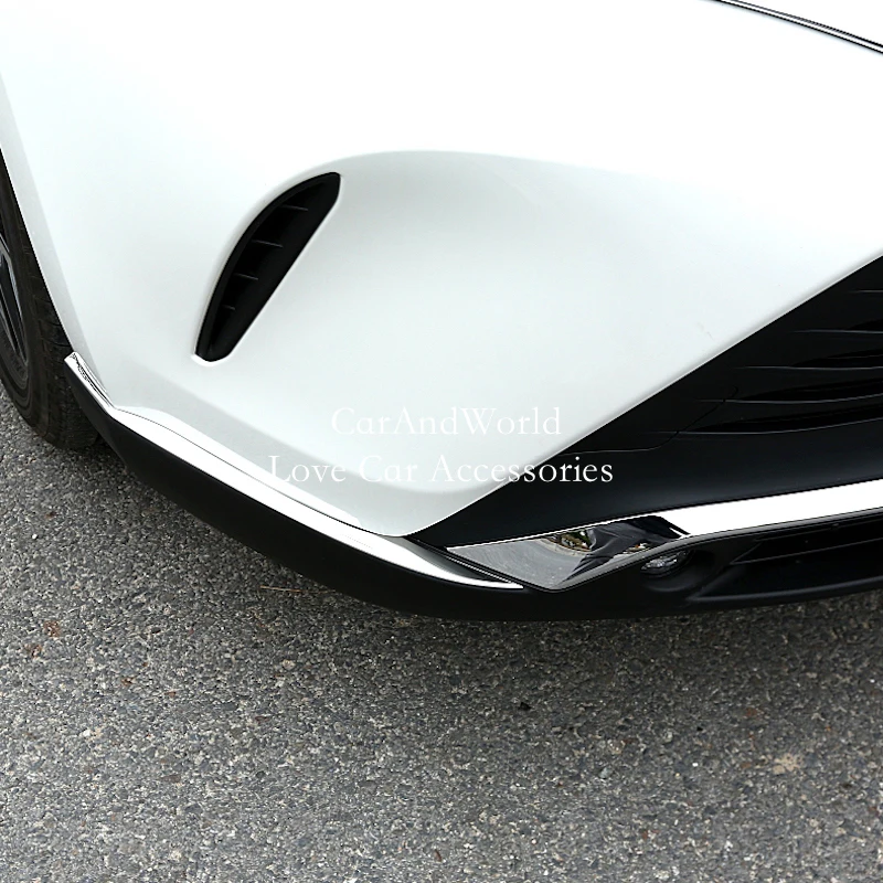 Stainless-Steel-Front-Corner-Strips-Trims-Rear-Bumper-Trunk-Lid-Cover ...
