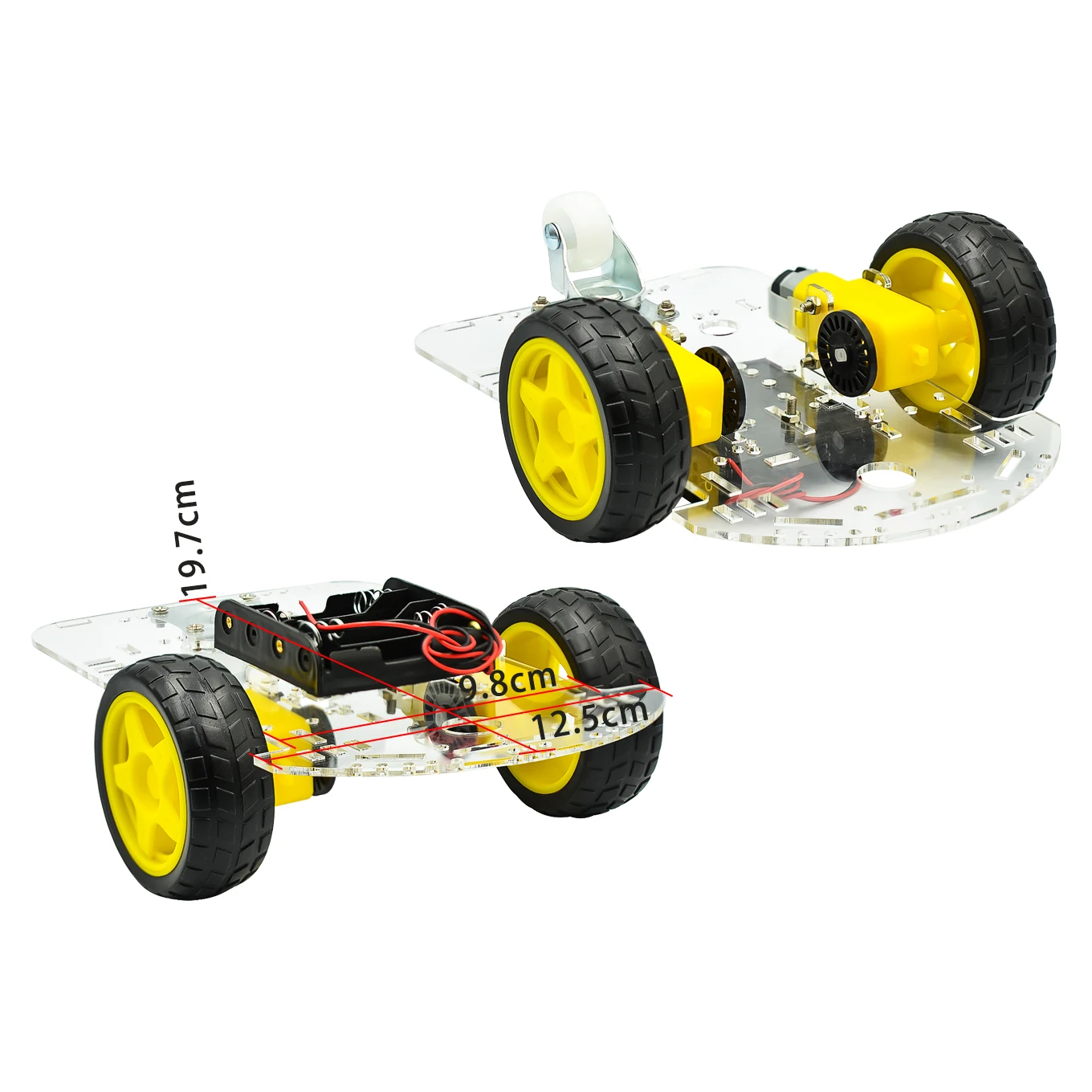 China Low Price Avoidance Tracking Motor Smart Robot Car Chassis Kit ...