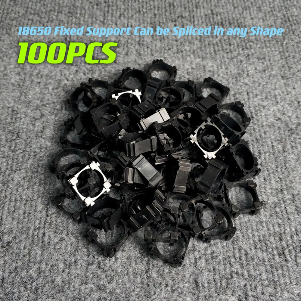100pcs-Battery-Bracket-18650-Safety-Anti-Vibration-Holder-DIY-Bracket ...