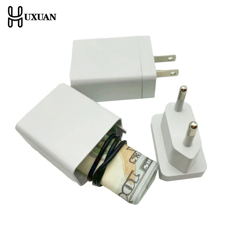 1Pcs Private Money Box Fake Charger Plug Secret Jewelry ⁣⁣⁣⁣Hidden ...