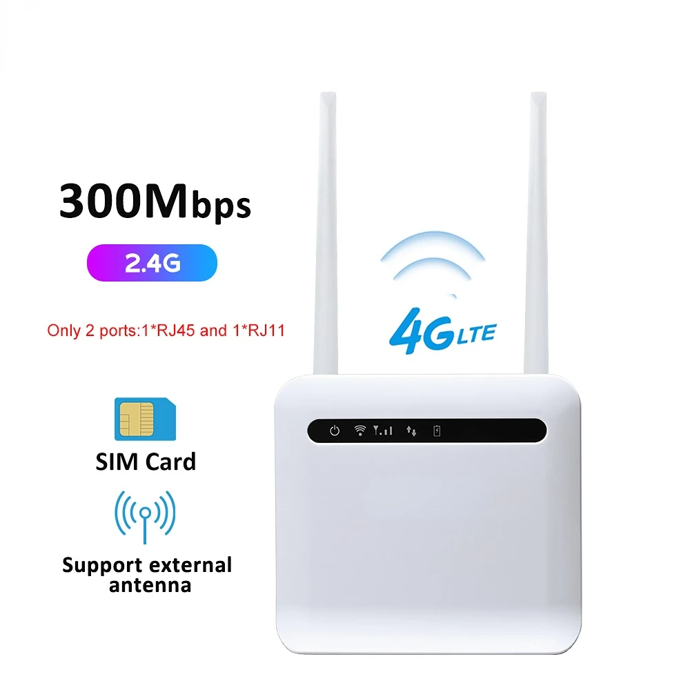 Unlocked-300Mbps-Wifi-Routers-4G-lte-cpe-Mobile-Router-with-LAN-Port ...
