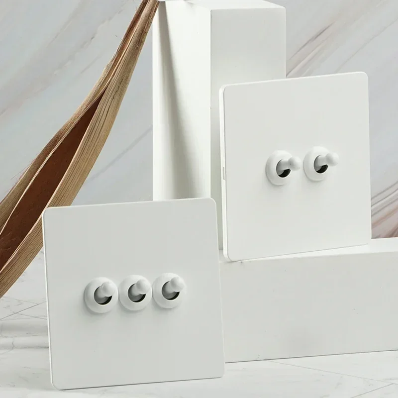 Vintage-Wall-Toggle-Light-Switch-1-4-Gang-2-Way-White-Stainless-Steel ...