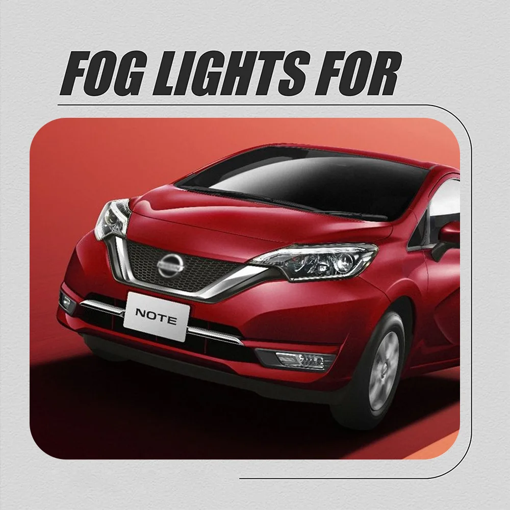 Fog-lights-For-Nissan-Versa-Note-2017-2018-2019-2020-Bumper-Foglight ...