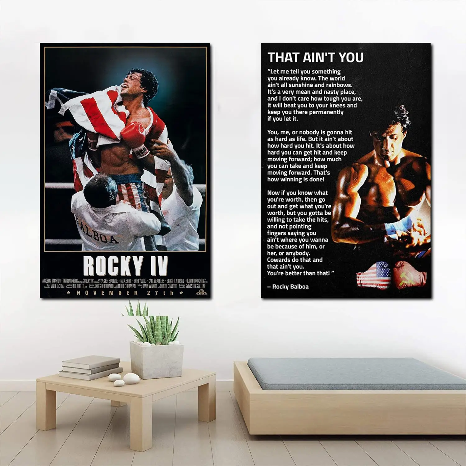Rocky Balboa Posters | Rocky Balboa Canvas | Canvas Posters | Painting ...