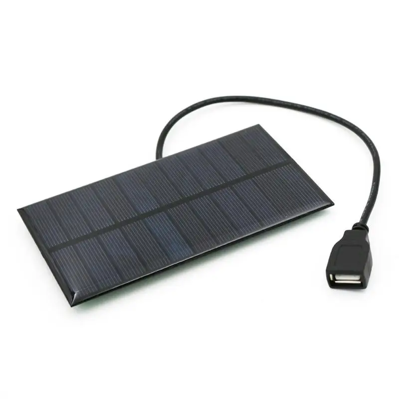 Mini-5-5V-Portable-USB-Solar-Panel-300mA-Solar-Charger-With-USB-Port ...