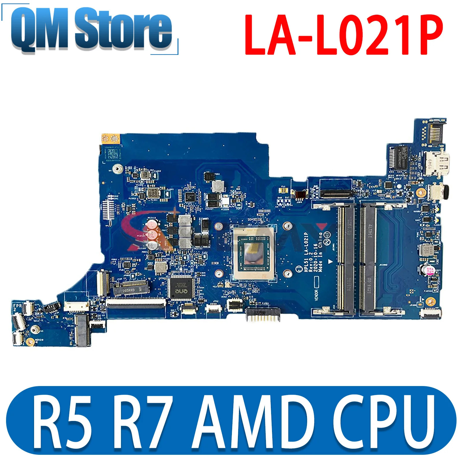 For-HP-255-G8-Laptop-Motherboard-HPL51-LA-L021P-Mainboard-with-R5-R7 ...
