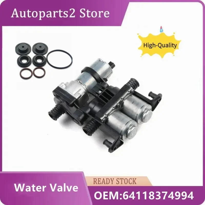 Car Water Valve with Auxiliary Water Pump for BMW E38 7 Series E39 5 ...