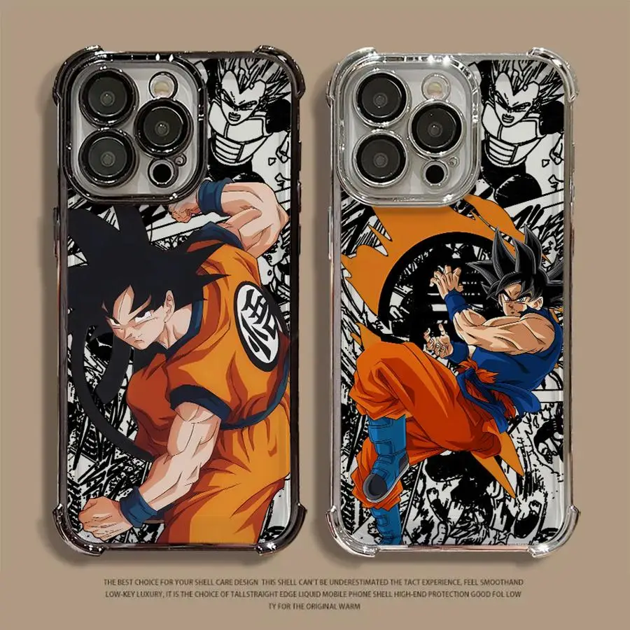 Goku Dragon Ball Phone Case for iPhone 16 Pro 15 Pro Max 14 13 12 11 XS ...