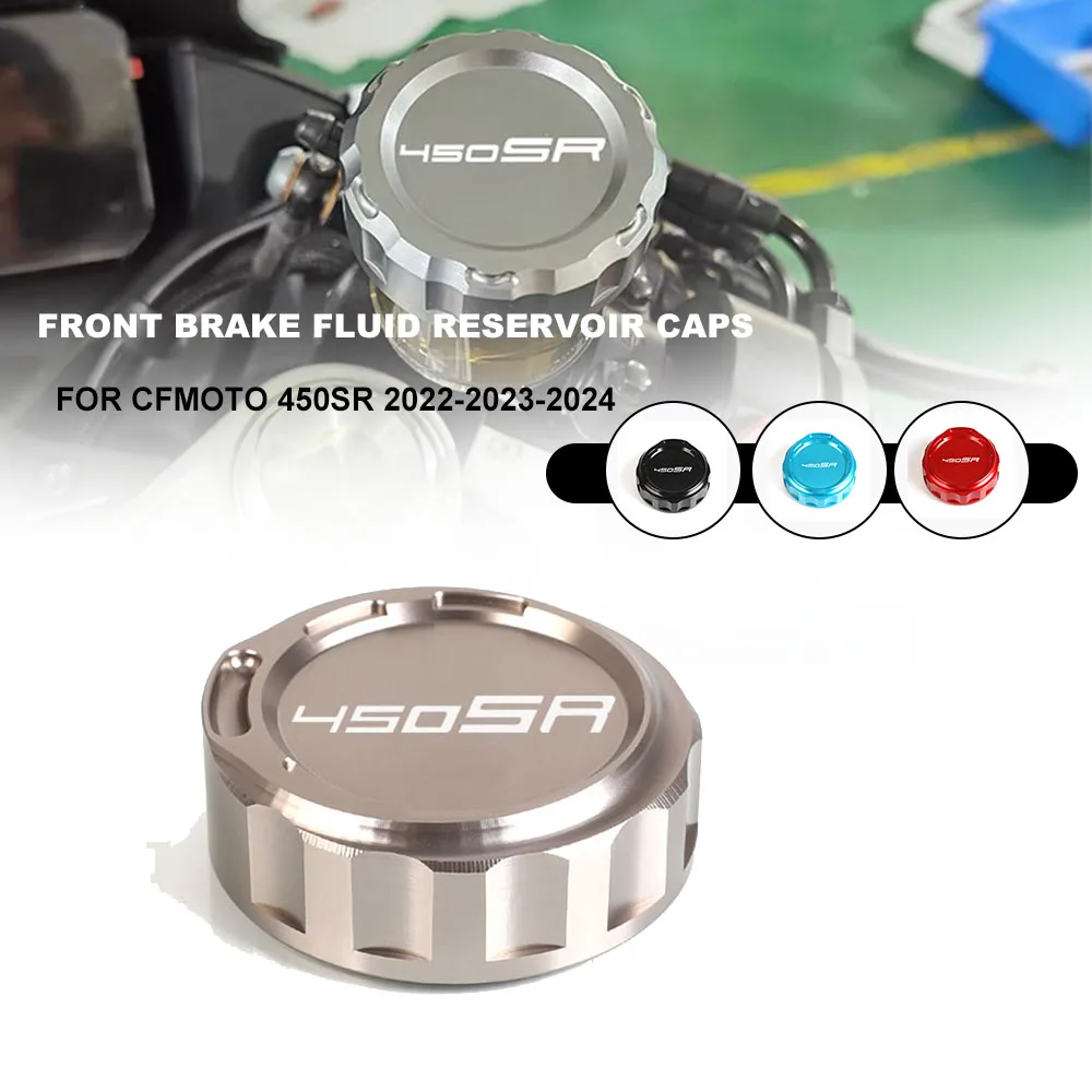 450 SR 22 24 Motorcycle Accesories Front Brake Fluid Reservoir Caps FOR ...