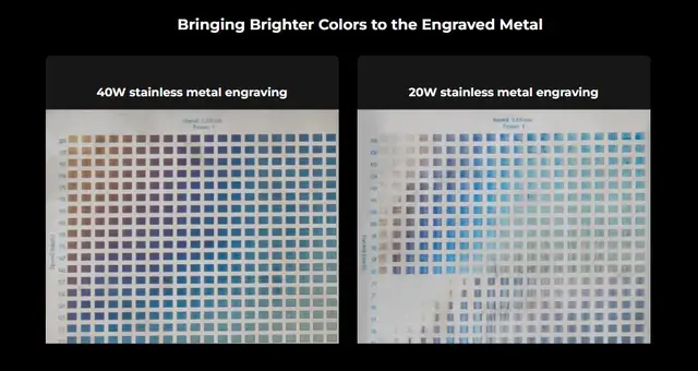 Xtool 40w Laser Engraving Test XCS Laser Test File Engrave, 48% OFF