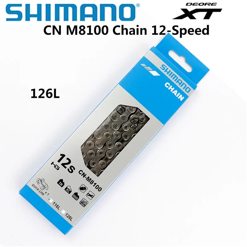 SHIMANO DEORE CN M6100 XT M8100 SLX M7100 DEORE M6100 Chain 12s MTB ...