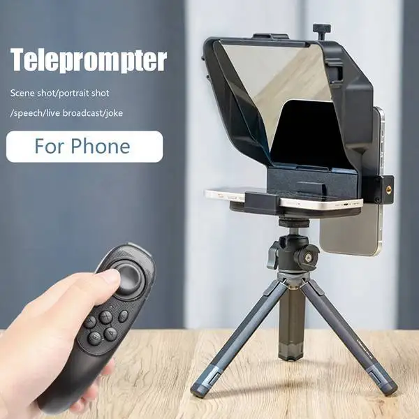 Mini-Teleprompter-Portable-Inscriber-Mobile-Teleprompter-Artifact-Video ...