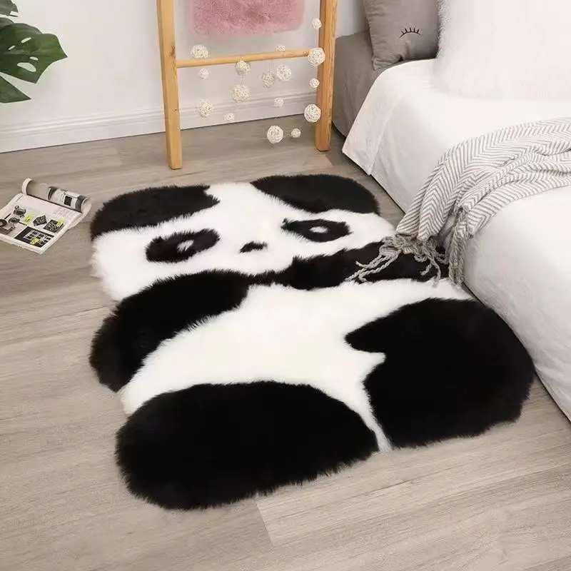 Wolle-artiger-Panda-Koala-Tierform-Teppich-matte-Matratze-Wohnzimmer ...