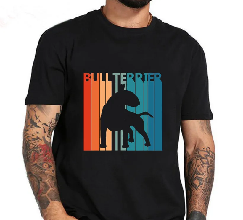 Funny-Cute-English-Bull-Terrier-Dog-T-Shirt-Dab-Shirt-Tshirt-Homme-New ...