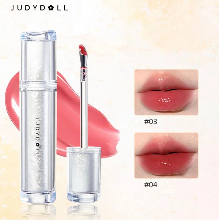 Judydoll Ice Iron Lip Glaze Lipsticks Non-Stick Cups Mirror Shine ...