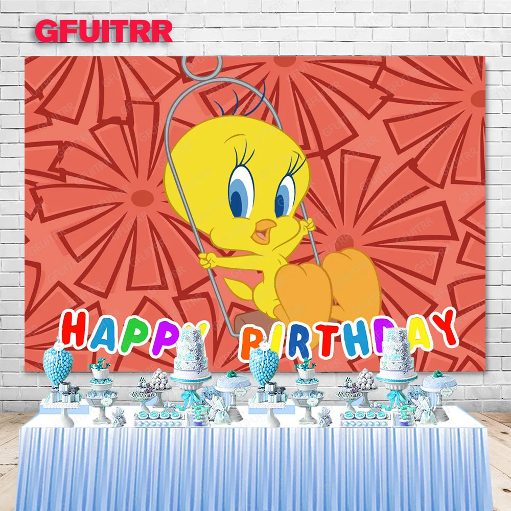 Tweety Bird And His Girlfriend