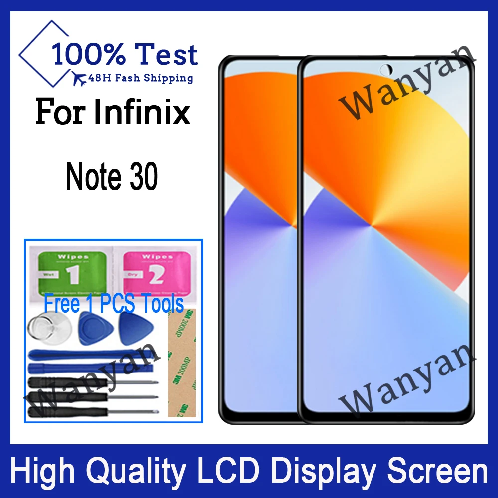 Original-For-Infinix-Note-30-X6833B-LCD-Display-Touch-Screen-Digitizer ...