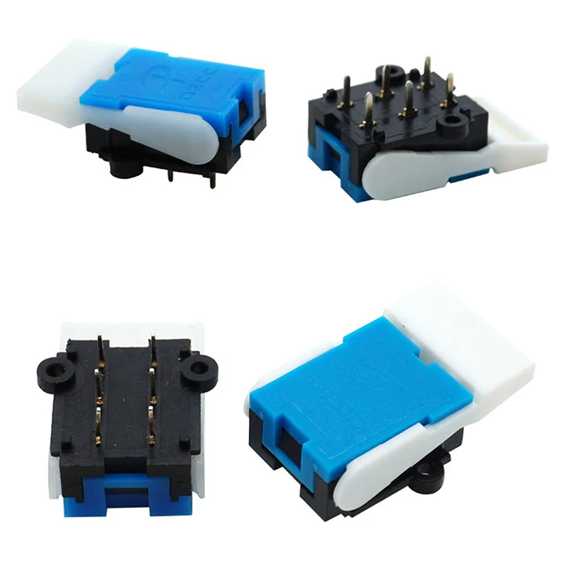 10pcs Blue Telephone Hook Switch 6 Pin Intercom Doorbell Switch ...