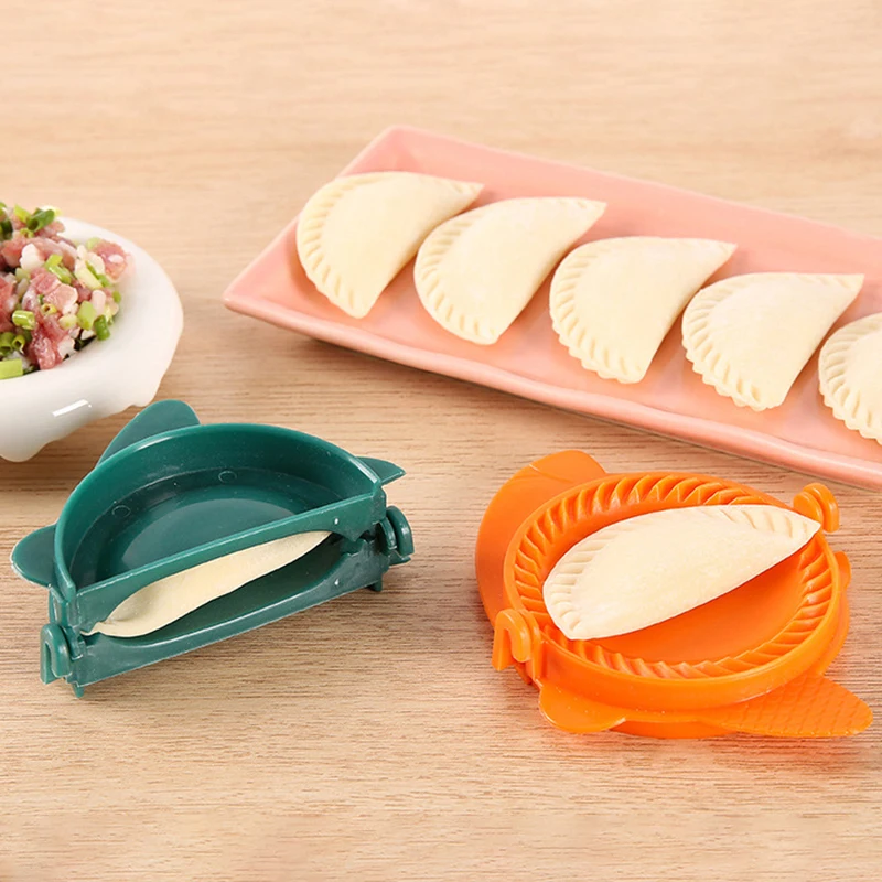 Creative-Diy-Plastic-Dumpling-Mold-Dough-Press-Gadgets-For-Cooking ...