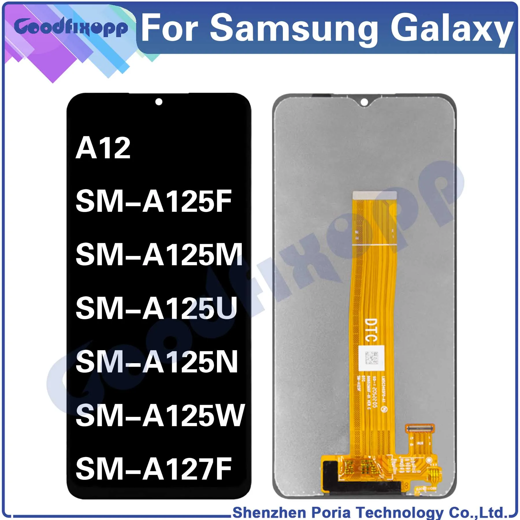 For-Samsung-Galaxy-A12-SM-A125-SM-A127F-A125-A125F-A125M-A125U-A125N ...