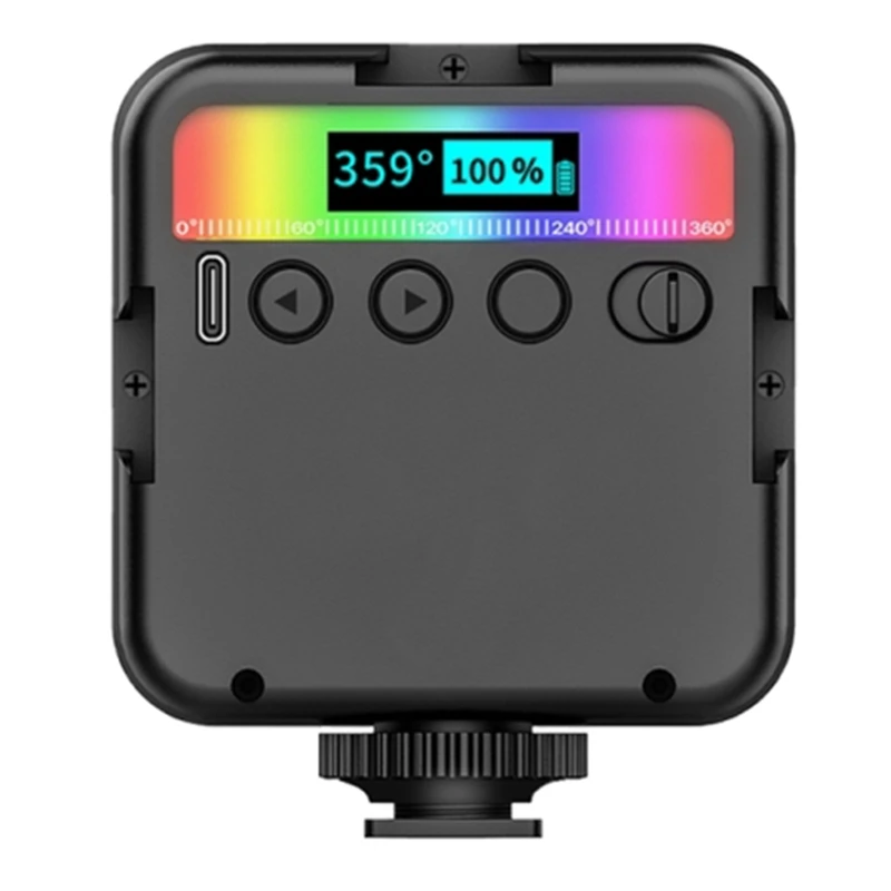 RGB-LED-Fill-Light-Led-Vlog-Full-Color-Fill-Light-SLR-Photography-Fill ...