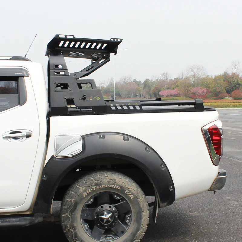 4x4-Pickup-Carbon-Steel-Trunk-Gantry-Roll-Bar-Rollover-Protection-with ...
