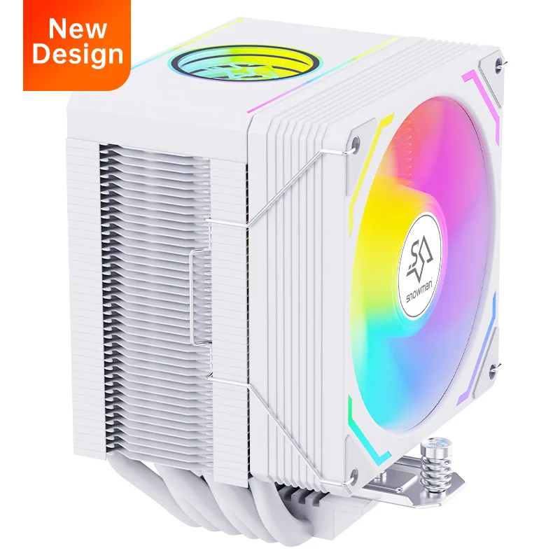 snowman cpu cooler air cooler 6 Heat pipes ARGB Heat sink Tower ...