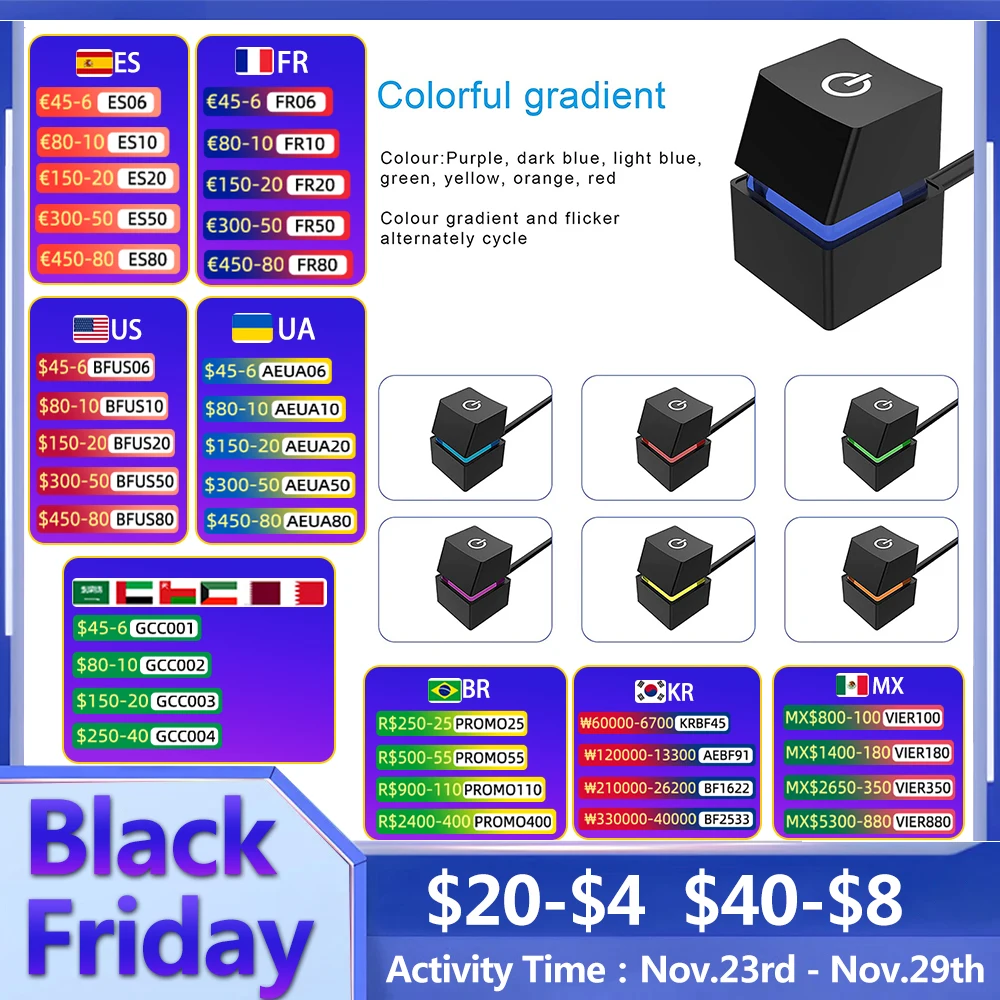 2m-Colorful-LED-Lights-Computer-Desktop-Switch-PC-Motherboard-External ...