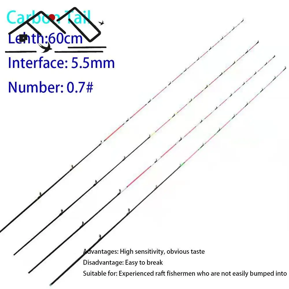 1 Pcs Flexibility Length-45/55cm 45/55/60cm Fiberglass/Carbon ...